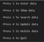 Student Management System using C++ With Source Code - CodeWithCurious