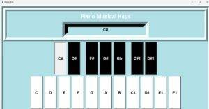 Creating GUI Piano Using Python With Source Code - CodeWithCurious