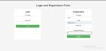 Interactive Login and Registration Form Using HTML , CSS & JavaScript ...