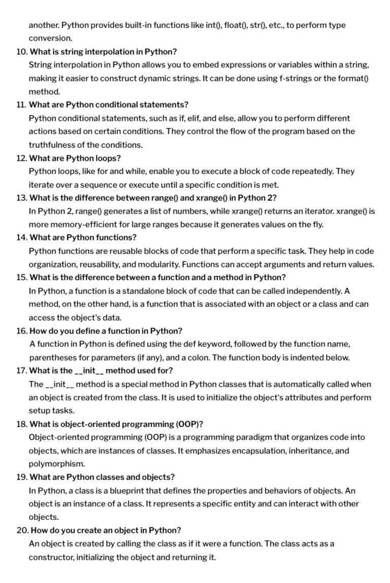 Most Asked Python Interview Question And Answers CodeWithCurious Most Asked Python Interview Question And Answers CodeWithCurious