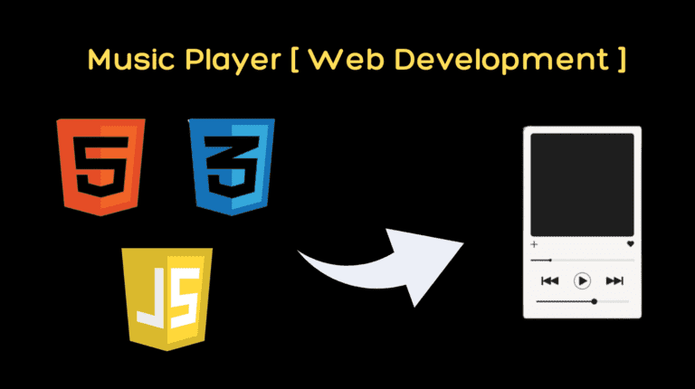 Music Player Using Html Css And Javascript Codewithcurious
