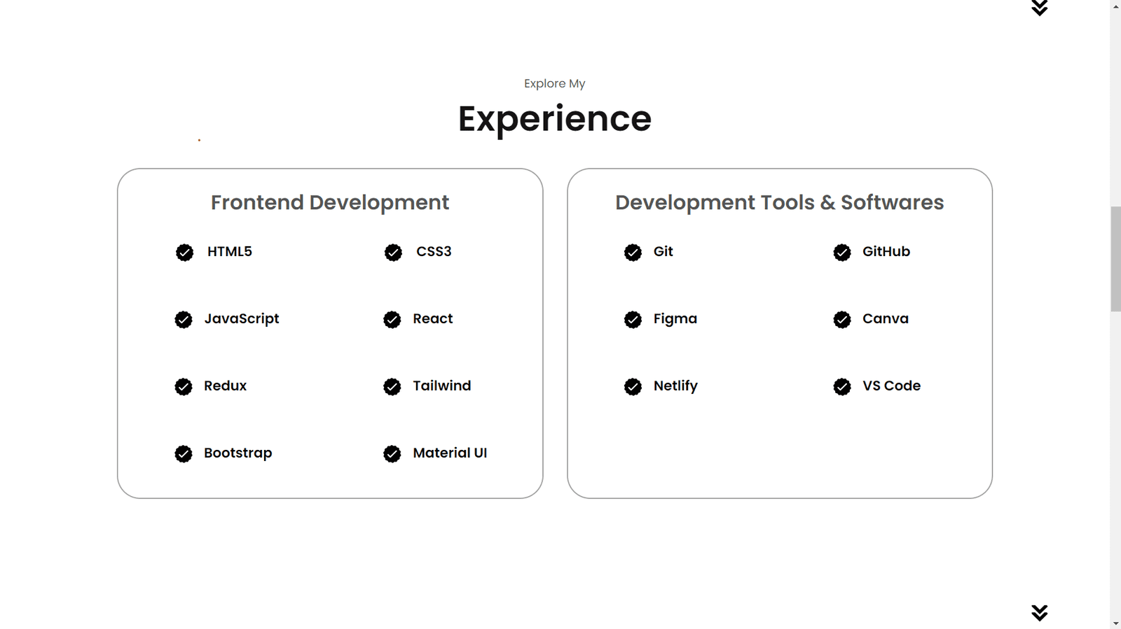 Personal Portfolio Using Html Css And Js Codewithcurious