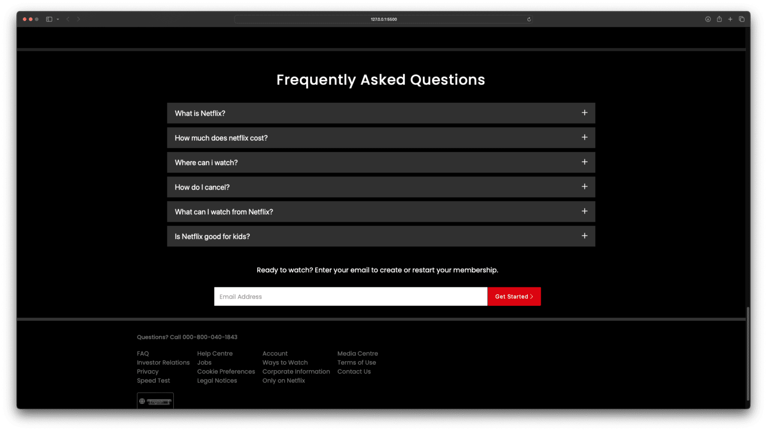 Netflix Clone Using Html Css And Js Codewithcurious