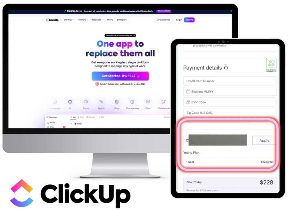 Clickup promo code: Get 20% Discount on Clickup Using Clickup Promo ...