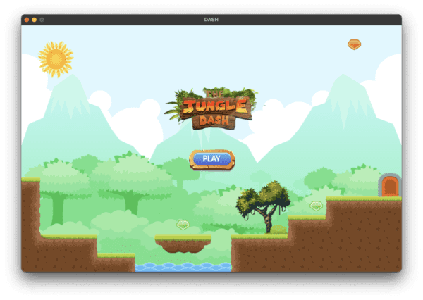 Jungle Dash Game Using Python With source code using Pygame ...