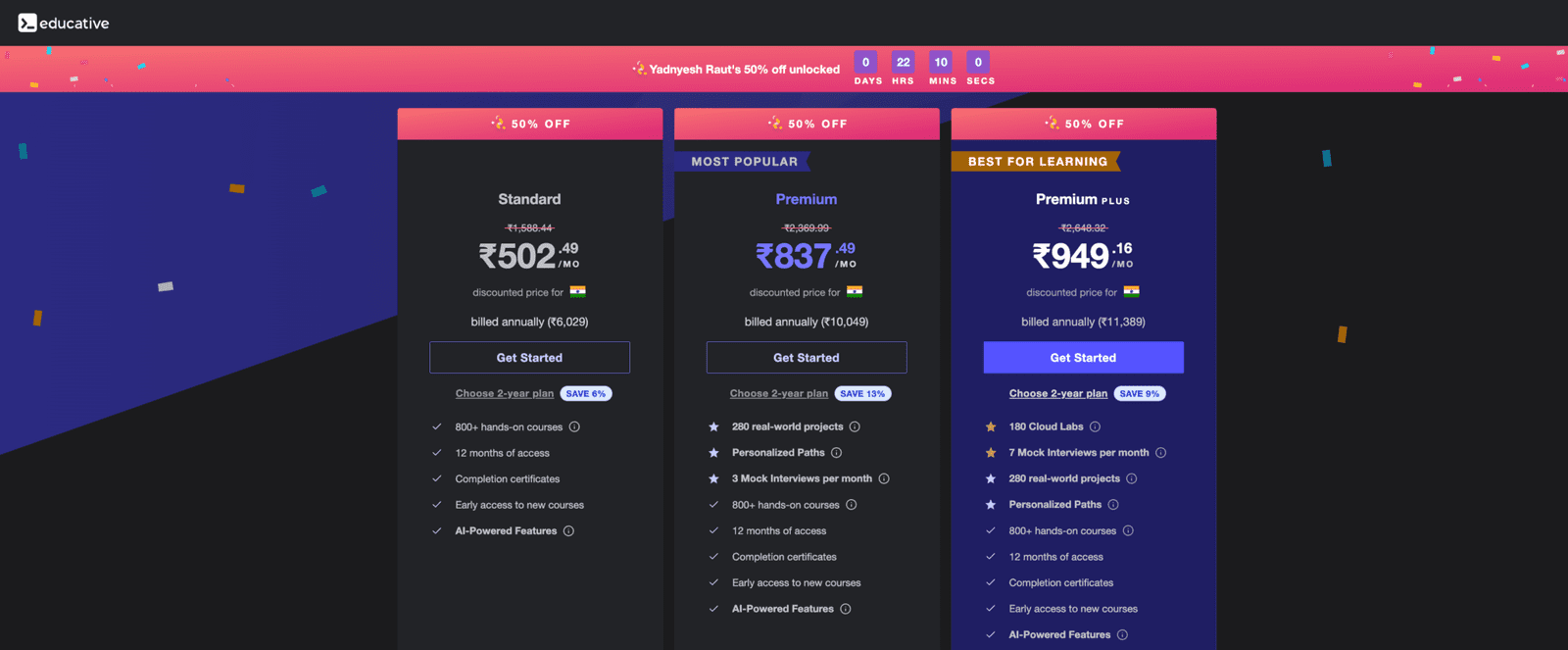 [30% OFF]Educative Coupon Code - 20% using Coupon Extra 10% Referral Discount