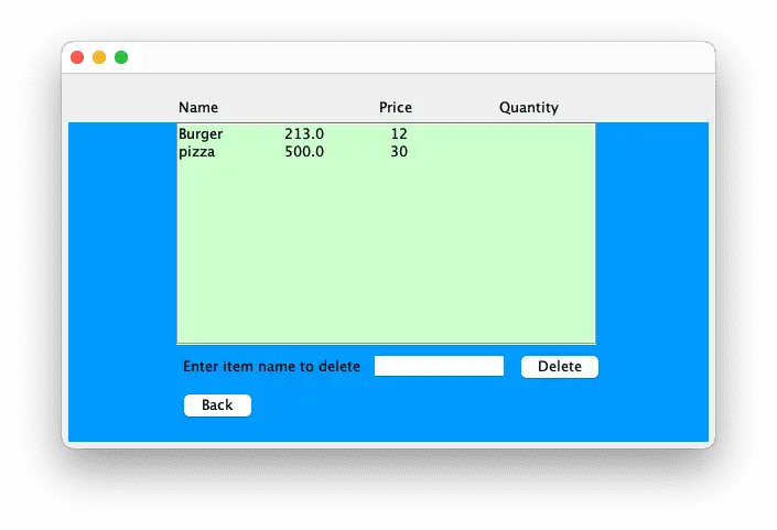 Restaurant Management System Java With Source Code - CodeWithCurious