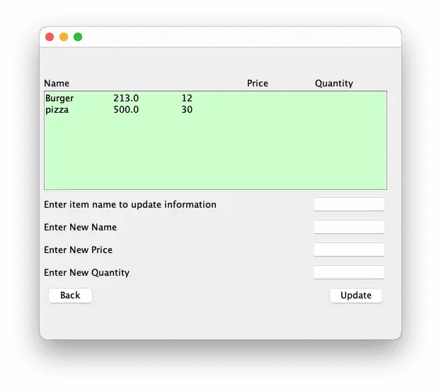 Restaurant Management System Java With Source Code - CodeWithCurious