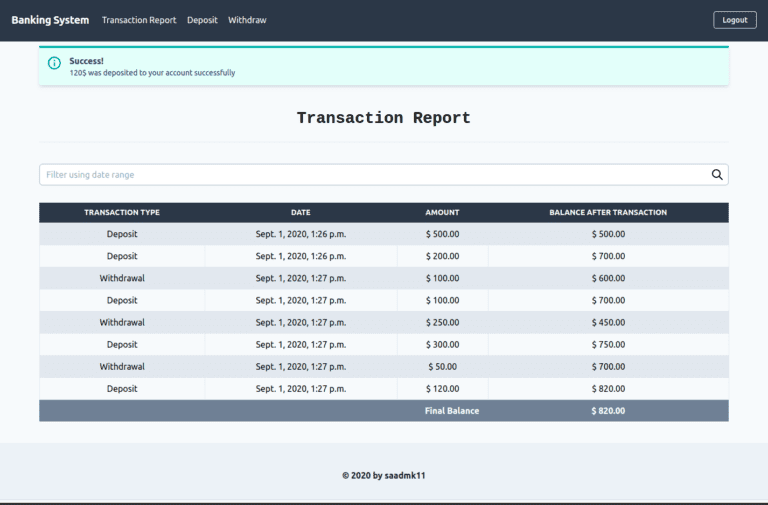 Bank Management System Using Python Django - CodeWithCurious