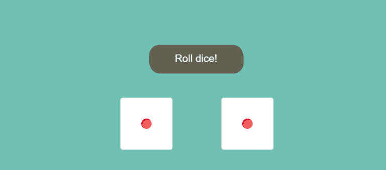 Dice Rolling Game Using Html Css And Javascript Codewithcurious 3844