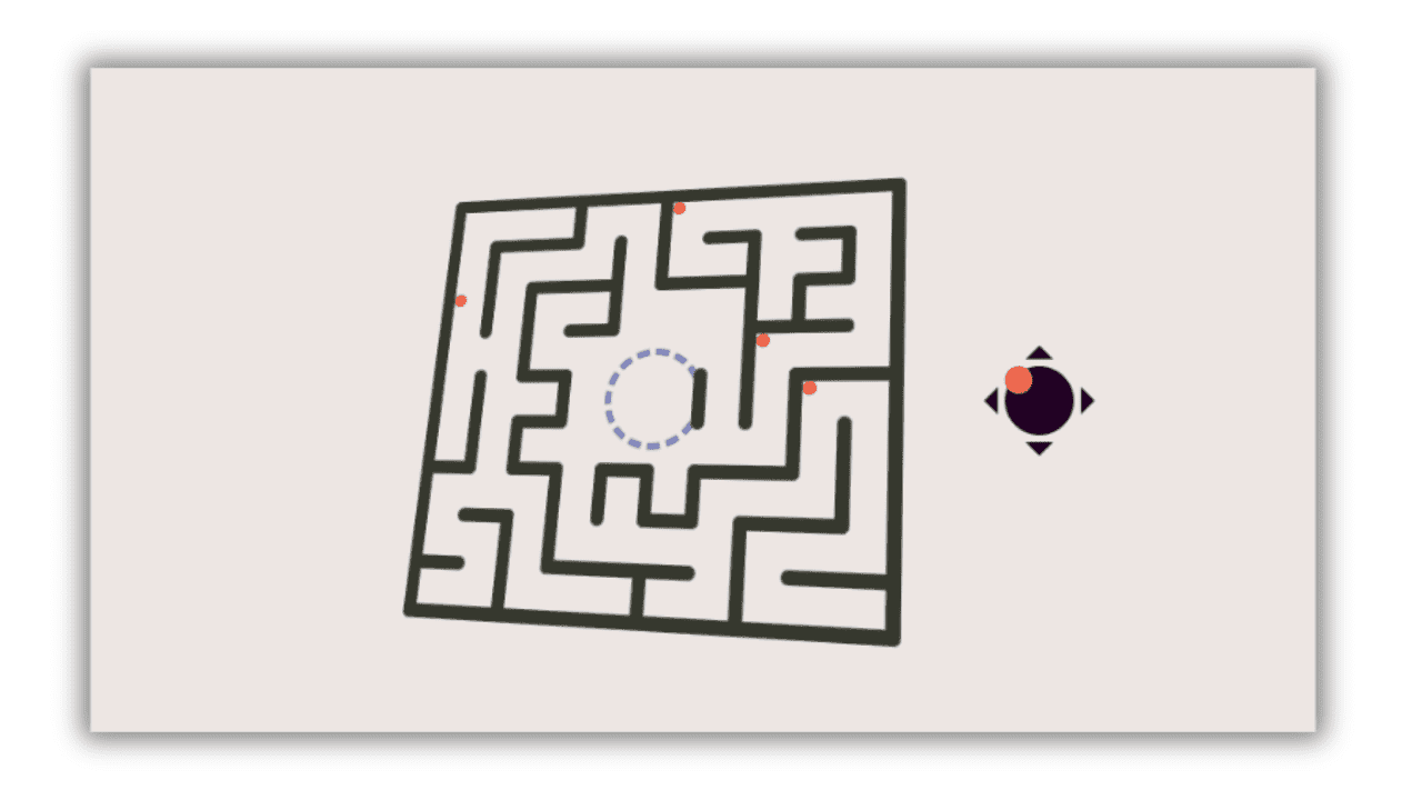 Tilting Maze Game Using HTML CSS And JavaScript - CodeWithCurious