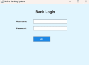 Online Banking System in JAVA- CodeWithCurious