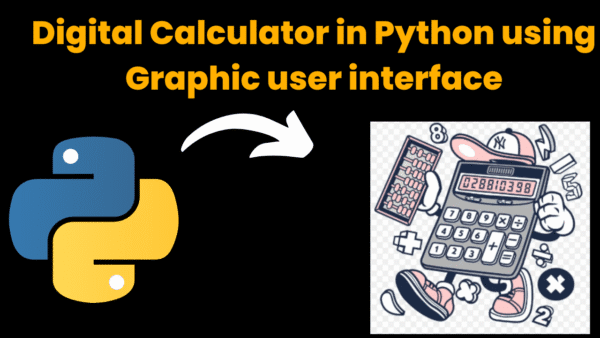 digital calculator in python using gui - CodeWithCurious