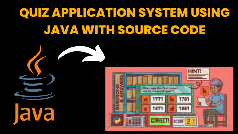 Java Projects Codewithcurious Codewithcurious